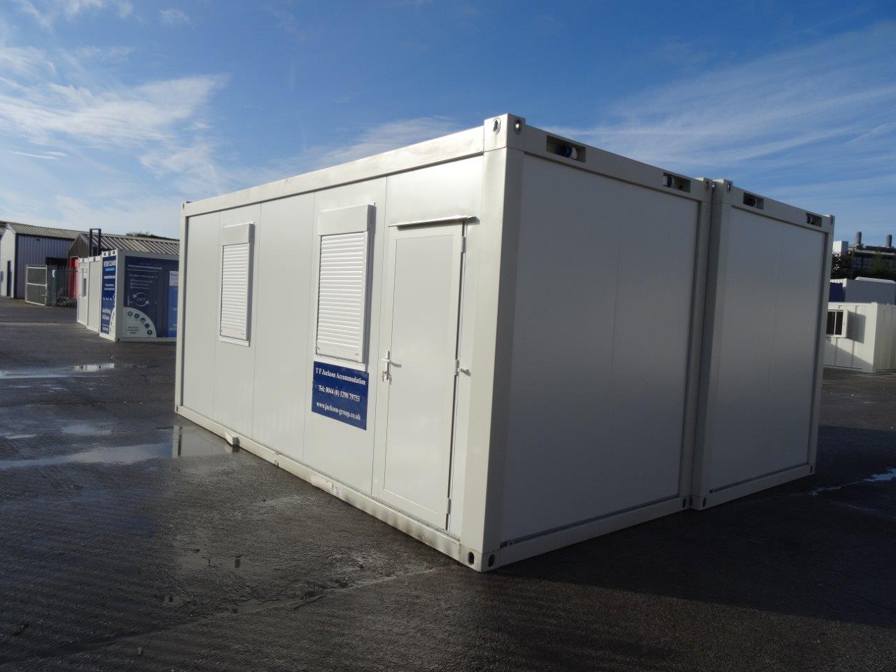 20x16 Two Bay Modular Building | TF Jackson